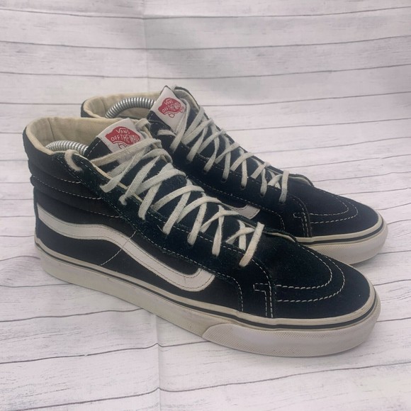 Vans | Shoes | Vans Unisex Old Skool High Top Blackwhite Skater Shoe ...